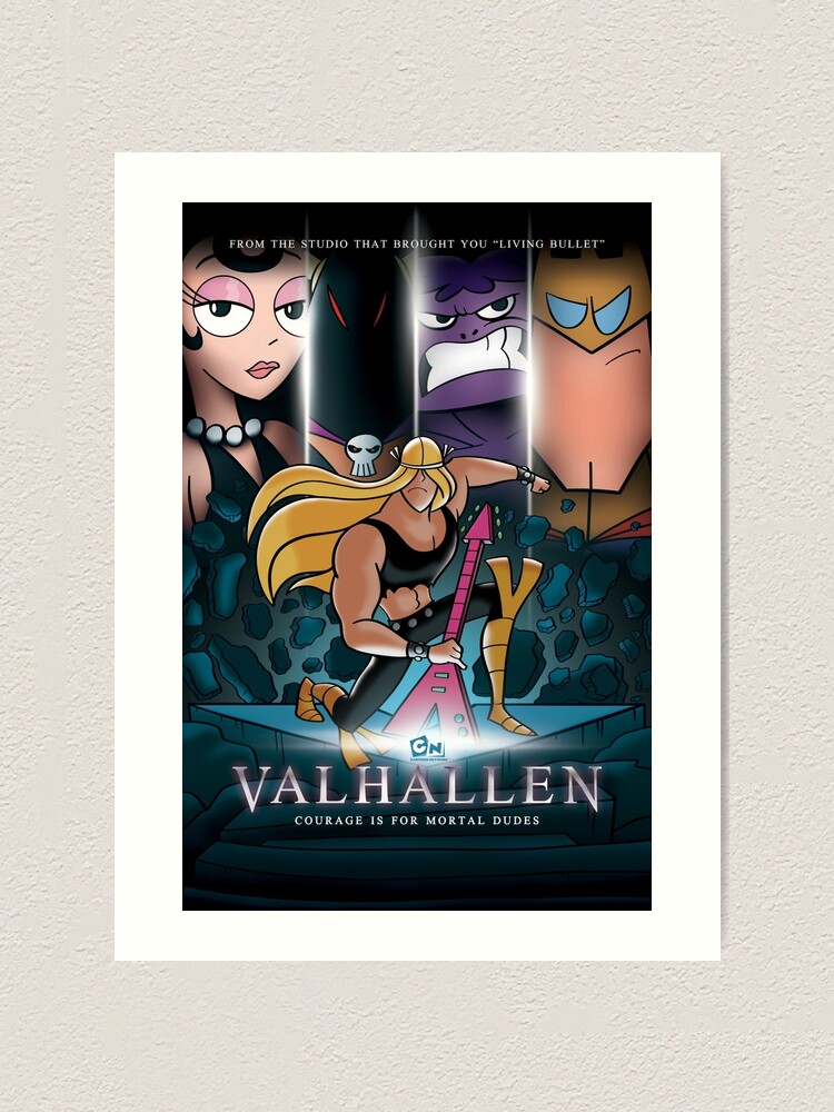"Valhallen Poster" Art Print for Sale by PuntasticInc | Redbubble