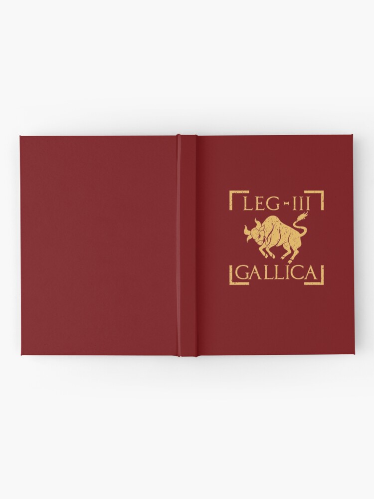 "Legio III Gallica Taurus Bull Emblem Roman Legion" Hardcover Journal ...
