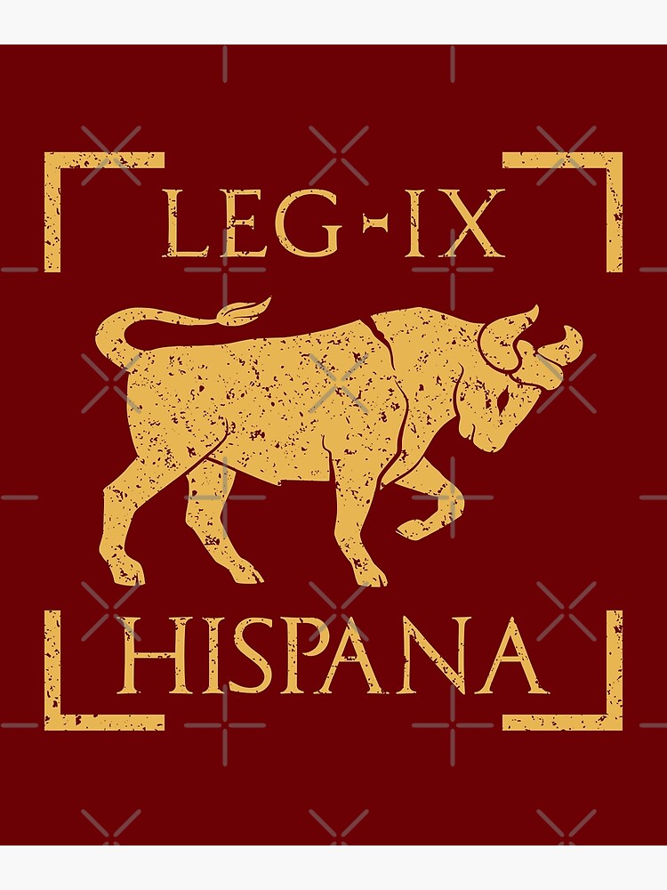 "Legio IX Hispana Taurus Emblem Roman Legion" Poster for Sale by zeno27 ...