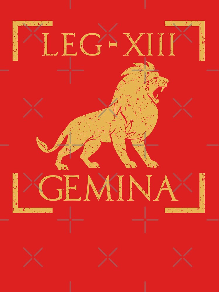"Legio XIII Gemina Lion Emblem Roman Legion" Essential T-Shirt for Sale ...