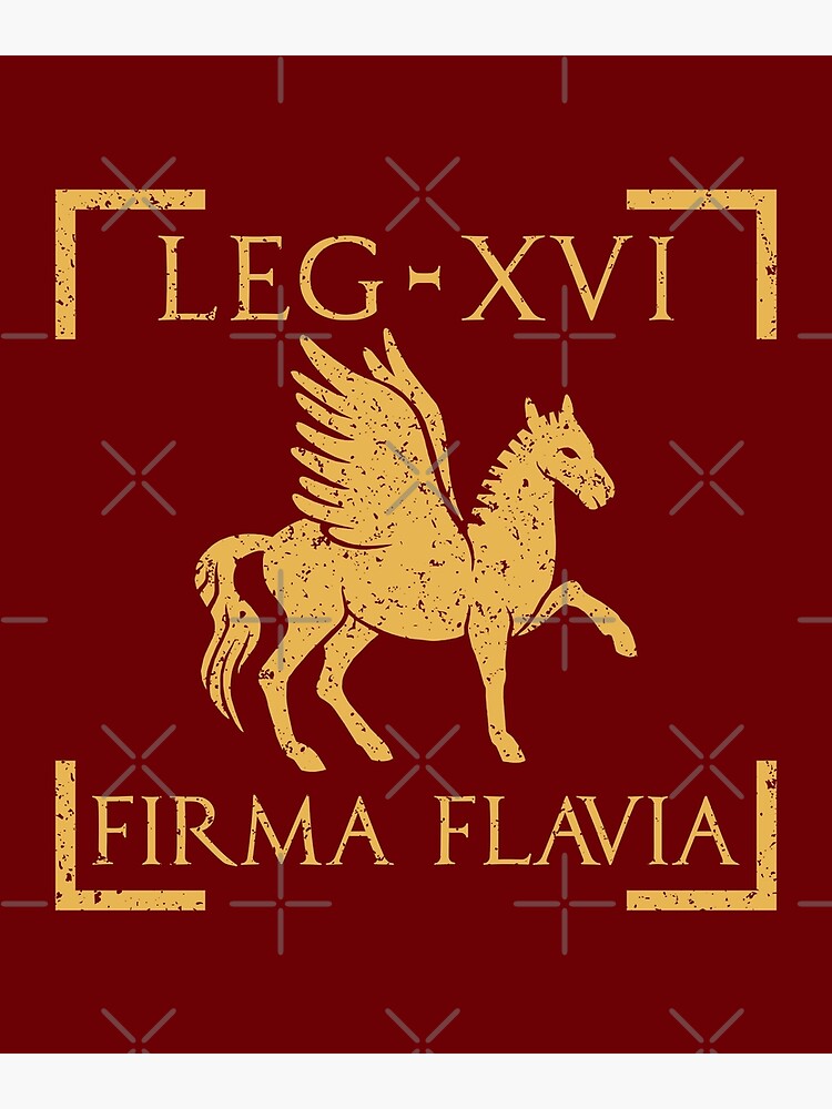 Legio XVI Flavia Firma Pegasus Emblem Roman Legion Premium Matte ...
