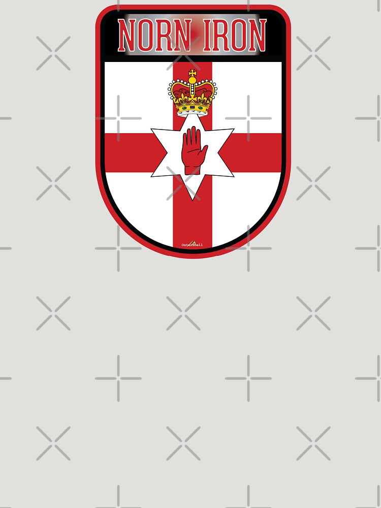 "Norn Iron Northern Ireland Ulster Banner Flag Shield Sticker UK Style ...