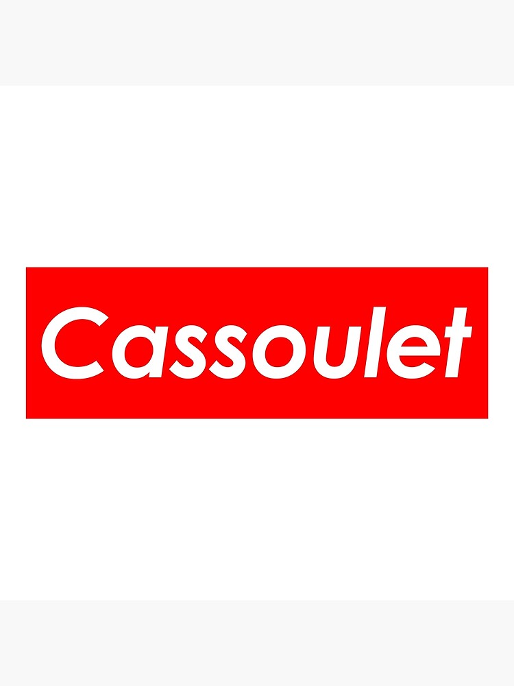 ""Cassoulet" parodic logo" Art Print by JPBoutinho | Redbubble