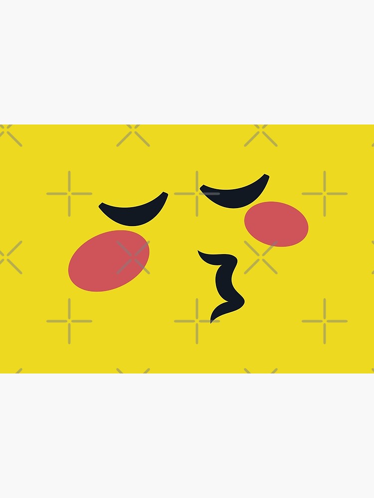 Fotodruck for Sale mit "Rote Wangen, Kussgesicht Smiley, Emoticon ...