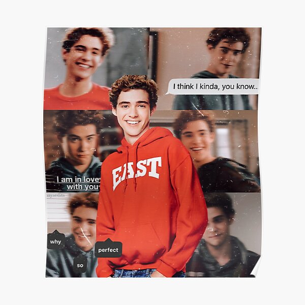 Joshua Bassett Poster By Maysartprojects Redbubble
