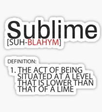 Sublime: Stickers | Redbubble