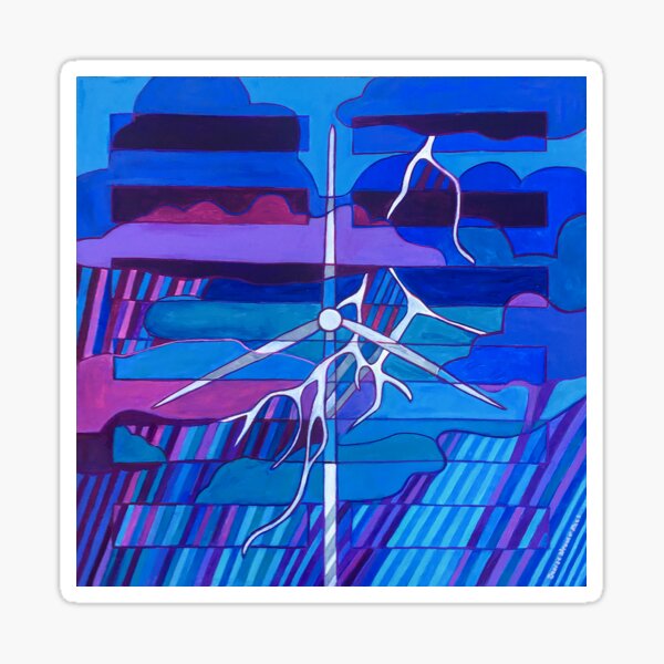 "Hexagram 32: Hêng (Constancy)" Sticker by DWeaverRoss | Redbubble