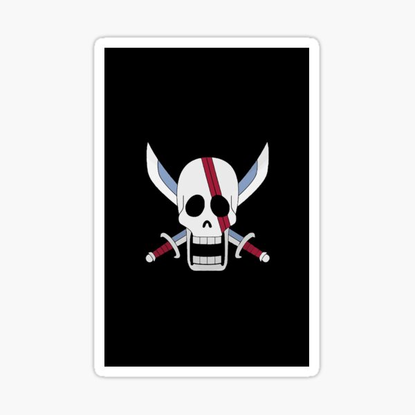 "One Piece Shanks" Sticker for Sale by Dyn4mo | Redbubble