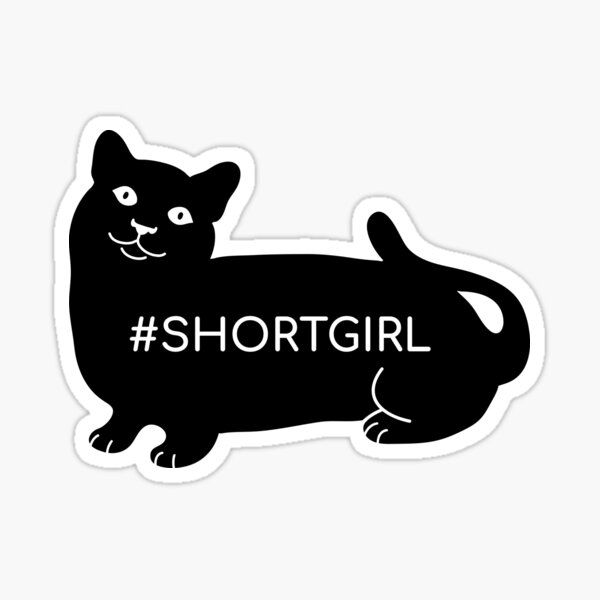 "Munchkin Cat" Sticker for Sale by LaurenceLeela | Redbubble