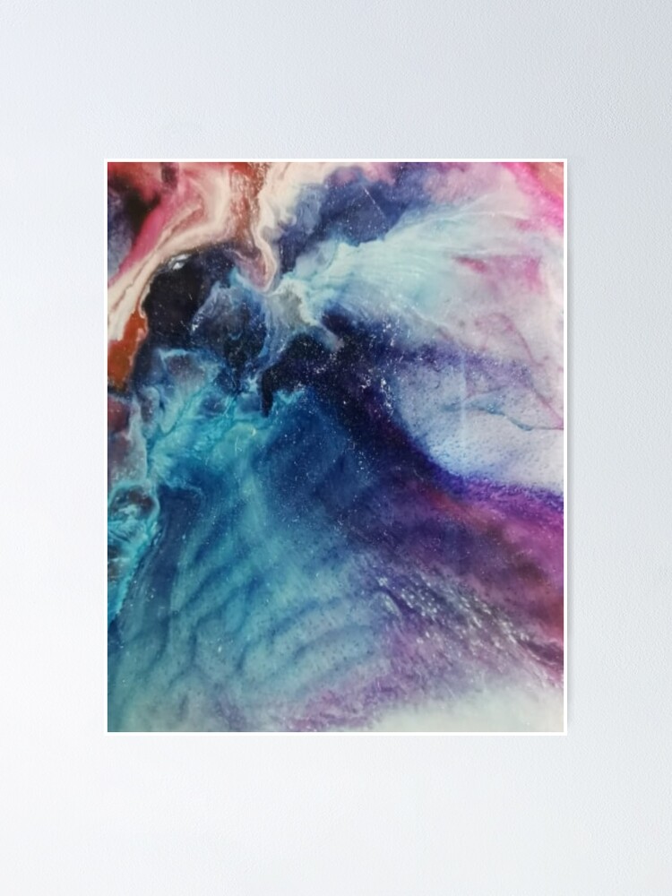 "Elemental Original Resin Art" Poster for Sale by Paulele | Redbubble
