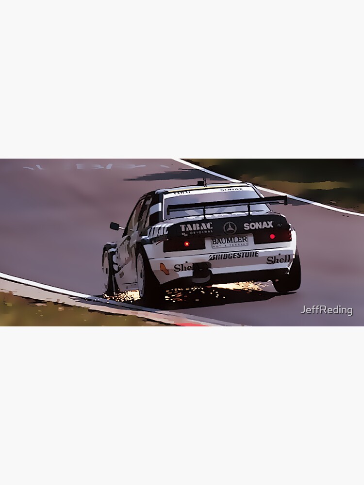 "DTM Mercedes Nordschleife" Sticker by JeffReding | Redbubble