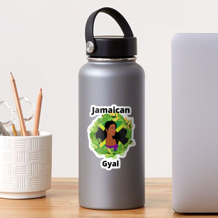 "Jamaican Gyal" Sticker by Danyell369 | Redbubble