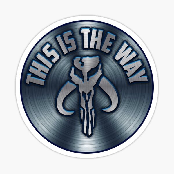 "This is the way" Sticker for Sale by DBnation | Redbubble