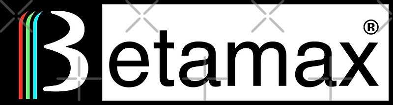 "Betamax Logo" by epitomegirl | Redbubble