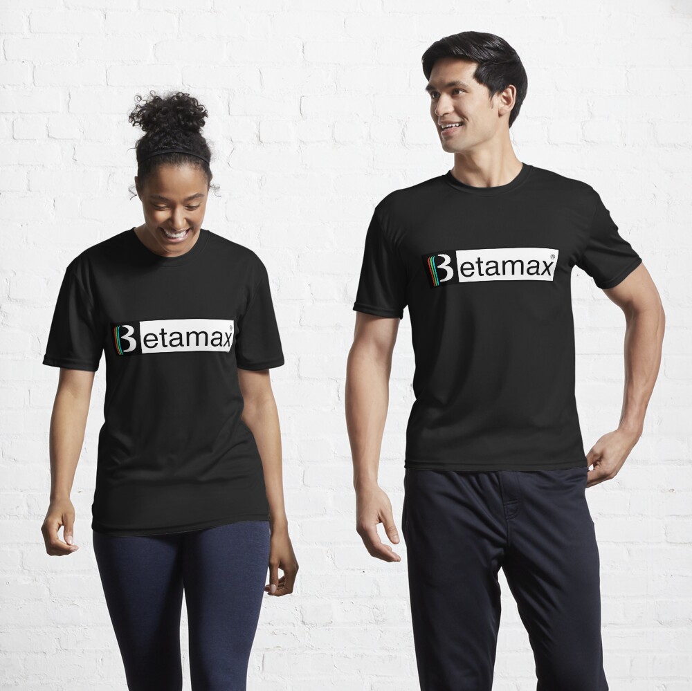 "Betamax Logo" Sticker for Sale by epitomegirl | Redbubble