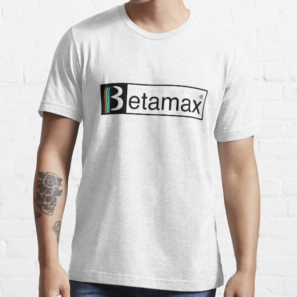 "Betamax Logo" T-shirt for Sale by epitomegirl | Redbubble | beta t ...