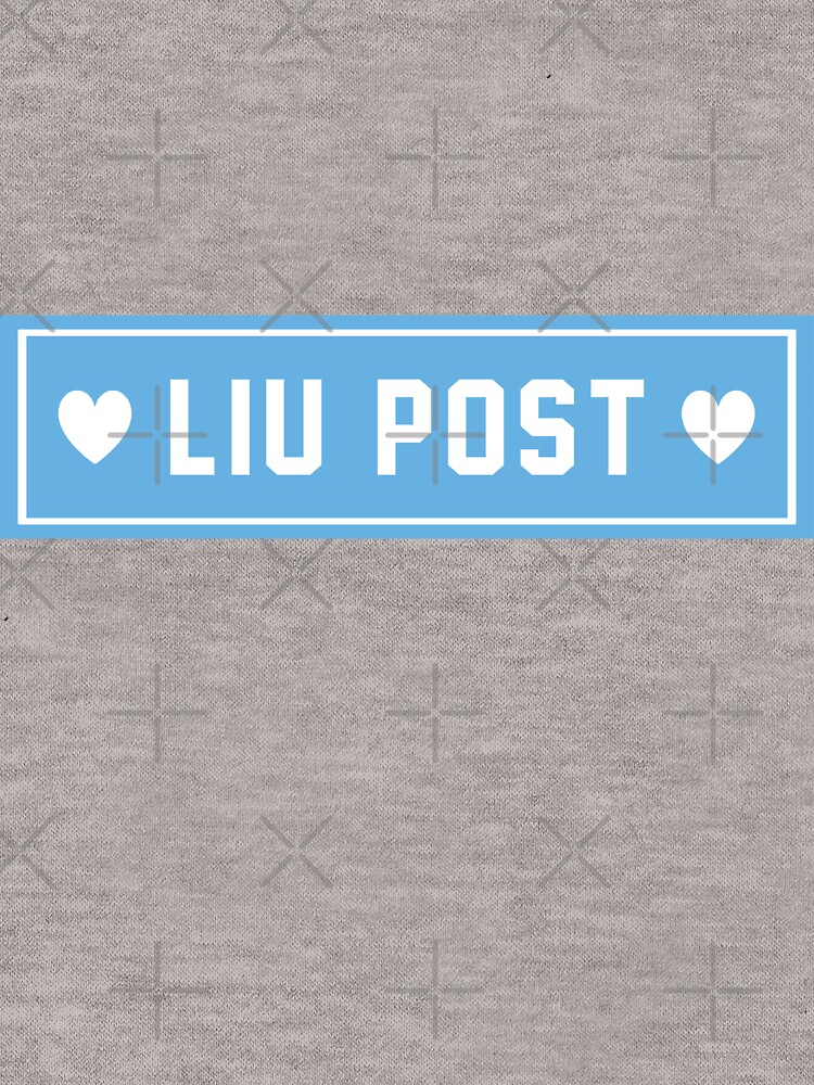 "LIU Post Hearts" Lightweight Hoodie by Leilasayan | Redbubble