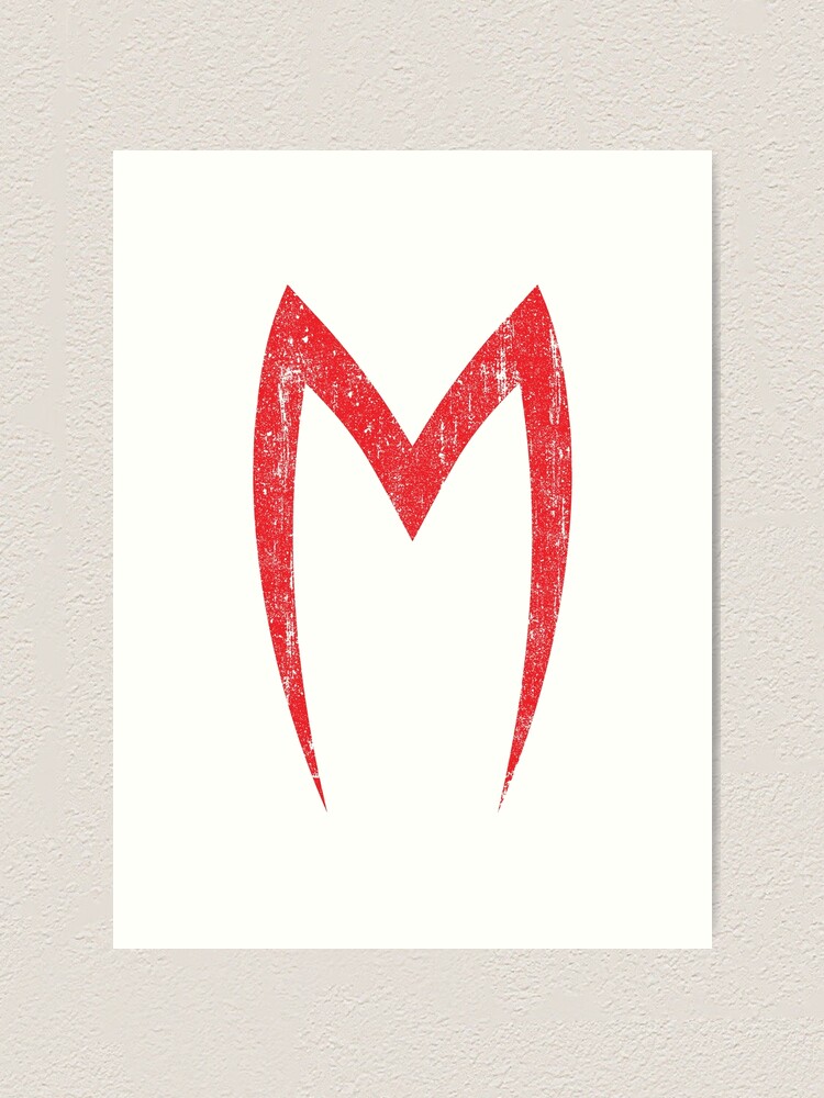"Mach 5 Symbol" Art Print for Sale by huckblade | Redbubble