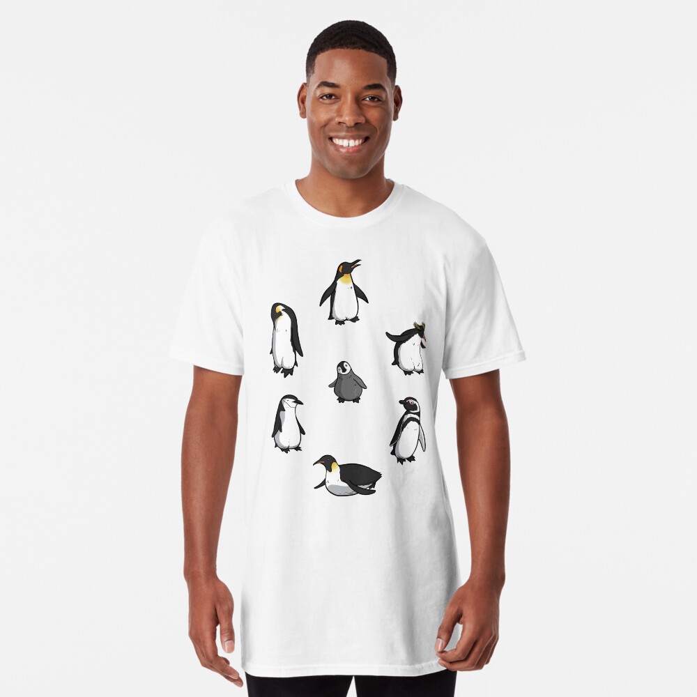 "Cute Penguin Pattern" Sticker for Sale by Joshua Pruner | Redbubble