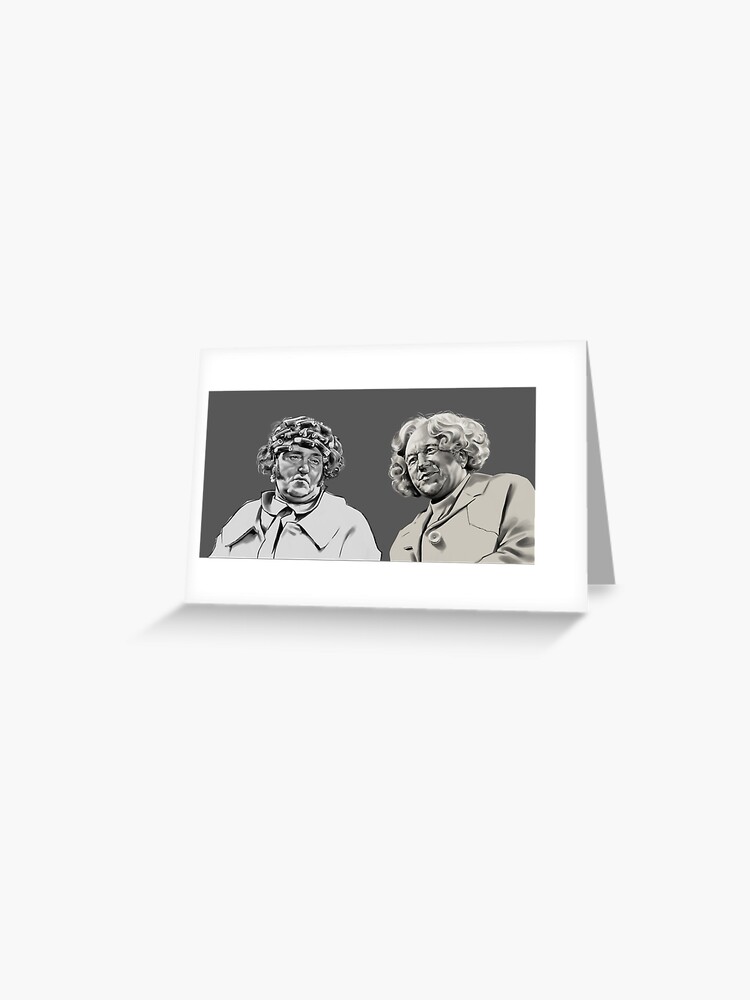 "Cissie and Ada" Greeting Card for Sale by Stephen Brotherstone | Redbubble