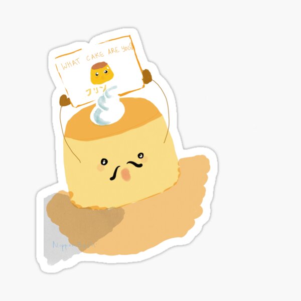 Chocoflan Sticker Stickers, Labels & Tags Stickers etna.com.pe