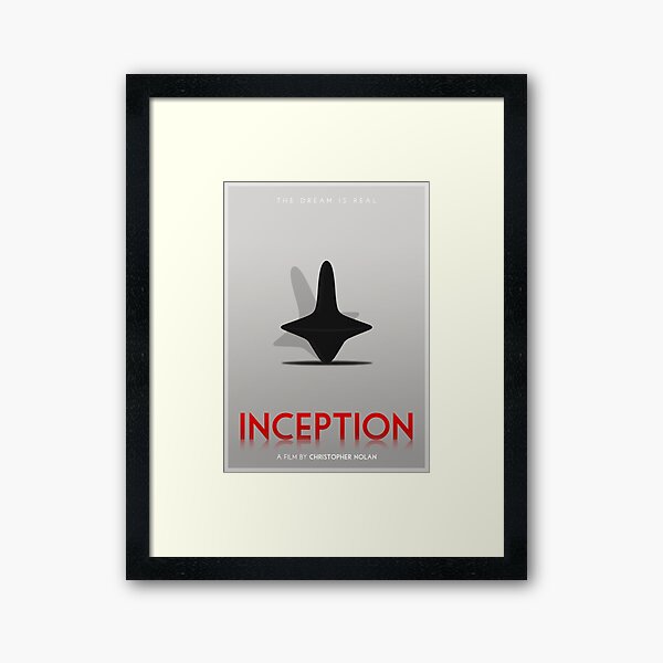 "Inception film poster" Framed Art Print for Sale by PolarDesigns ...