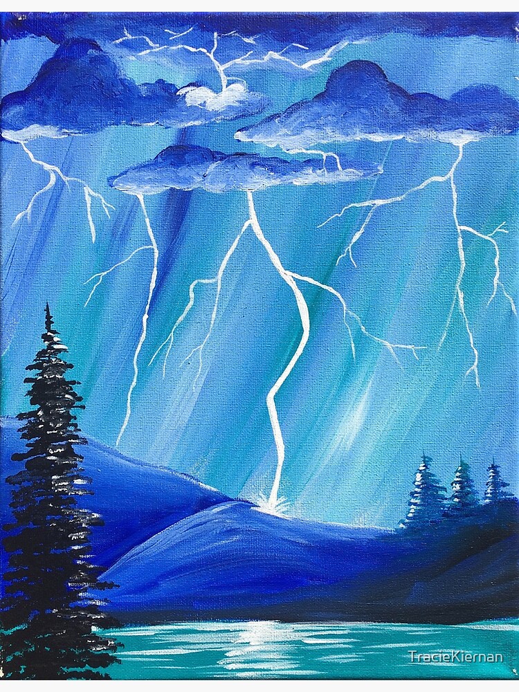 "Lightning Storm" Art Print by TracieKiernan | Redbubble
