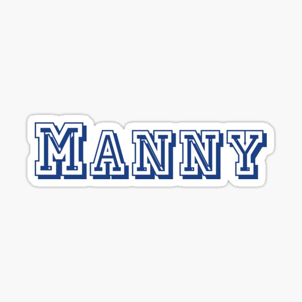 Manny Stickers | Redbubble