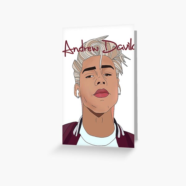"Andrew Davila" Greeting Card by luminouseyes | Redbubble