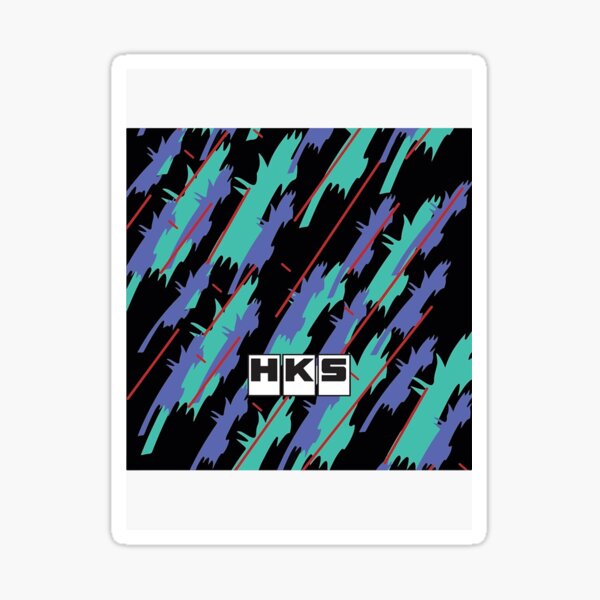 "HKS" Sticker for Sale by JeffReding | Redbubble