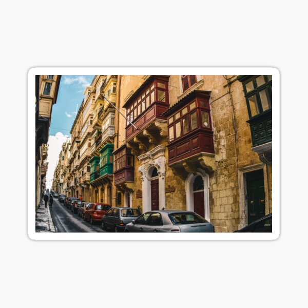 "moving to malta" Sticker by KingCobbs | Redbubble