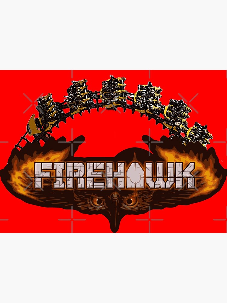 "Firehawk Logo Design" Photographic Print by carowindsfanson | Redbubble
