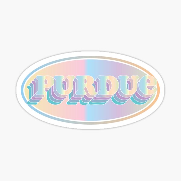 "Purdue University" Sticker by caitlyncreates | Redbubble