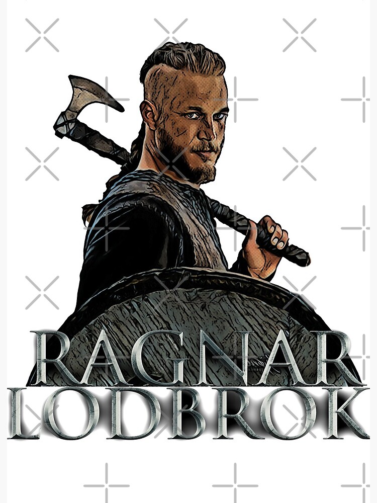 "Ragnar Lodbrok" Art Board Print for Sale by American Artist | Redbubble