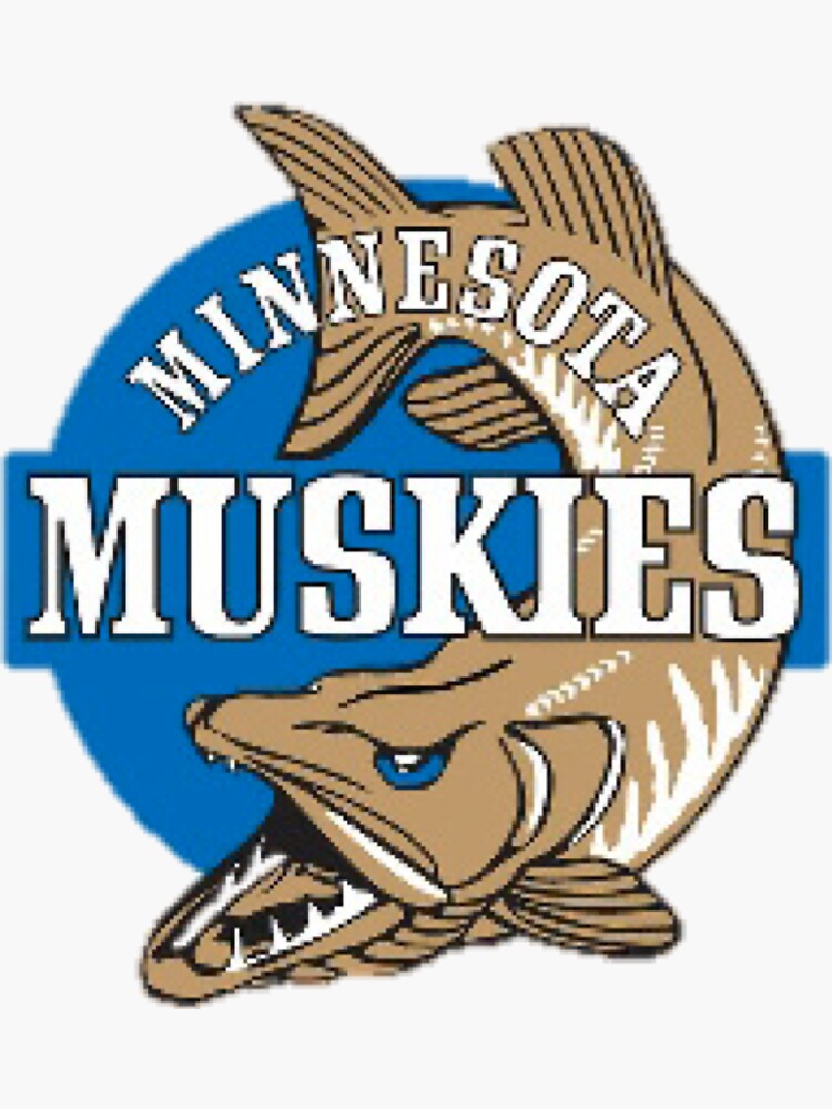 "Minnesota Muskies" Sticker for Sale by Jay C | Redbubble