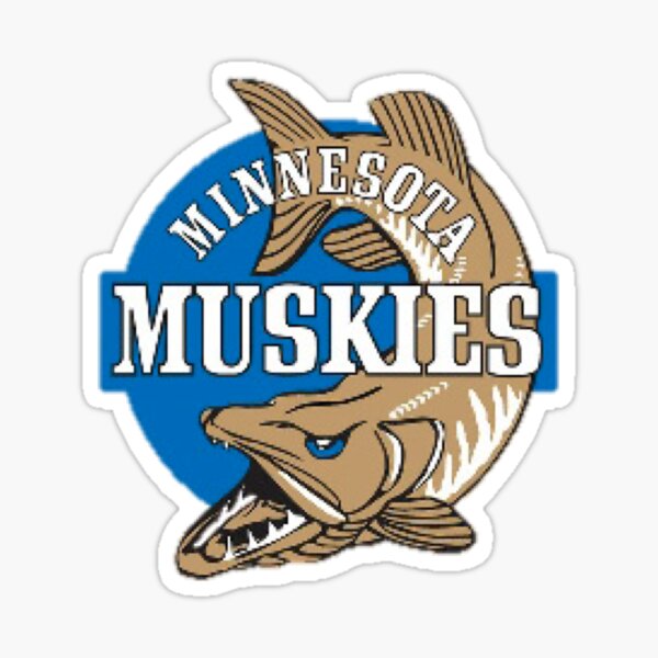 "Minnesota Muskies" Sticker for Sale by Jay C | Redbubble