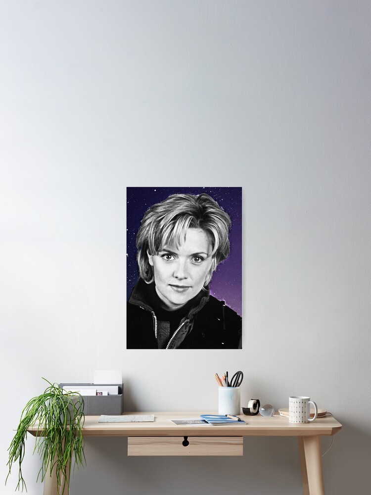 "Digital Sam Carter - Stargate" Poster for Sale by naomieir | Redbubble