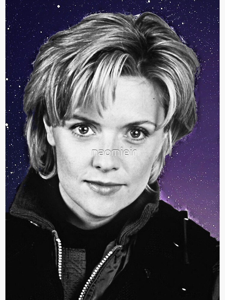"Digital Sam Carter - Stargate" Poster for Sale by naomieir | Redbubble