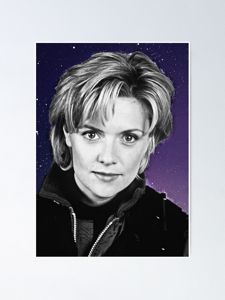 "Digital Sam Carter - Stargate" Poster for Sale by naomieir | Redbubble