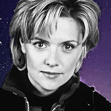 "Digital Sam Carter - Stargate" Poster for Sale by naomieir | Redbubble