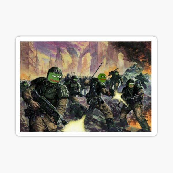 "Pepe Raid" Sticker for Sale by Pepe-Dealer | Redbubble