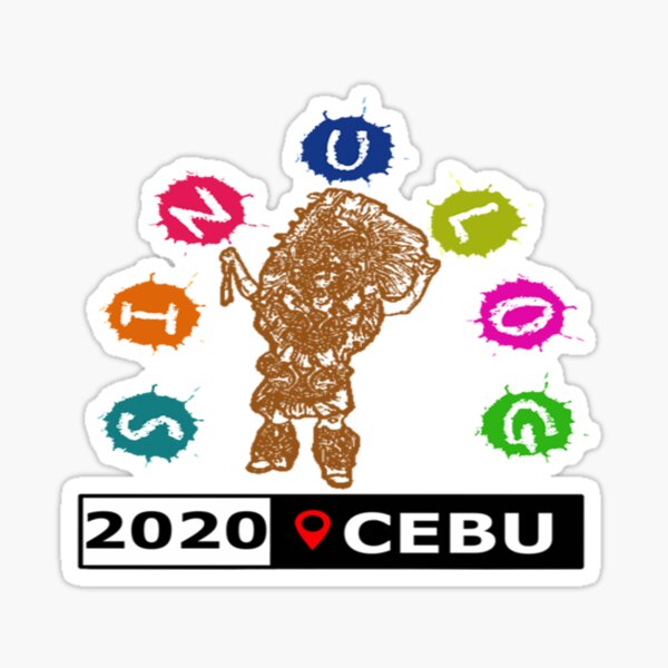 "2020 Sinulog" Sticker by JaysonBangit | Redbubble