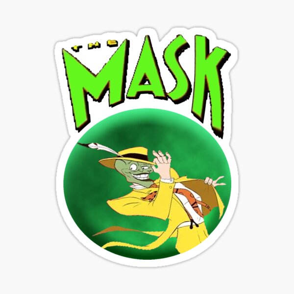 "The Mask: The Animated Series" Sticker for Sale by IckObliKrum92 ...