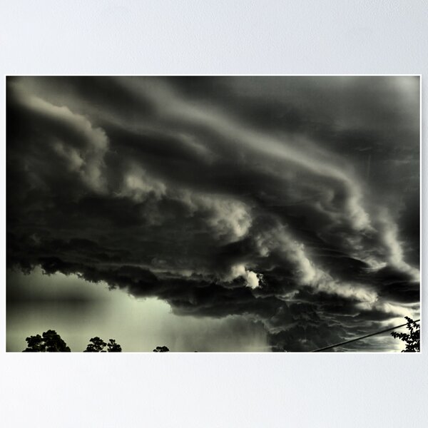 "Supercell Thunderstorm" Poster for Sale by Notion | Redbubble