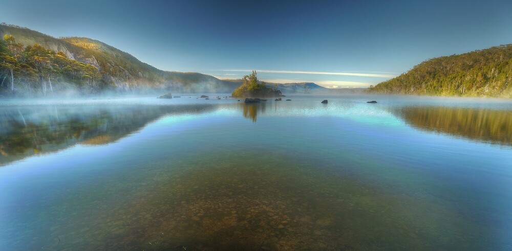 "Lake Meston morning" by Kevin McGennan | Redbubble