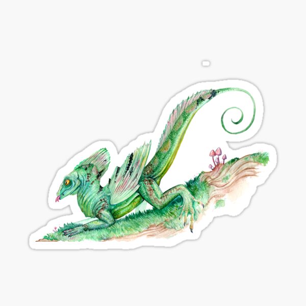 "Basilisk" Sticker for Sale by Storm-Sentinel | Redbubble