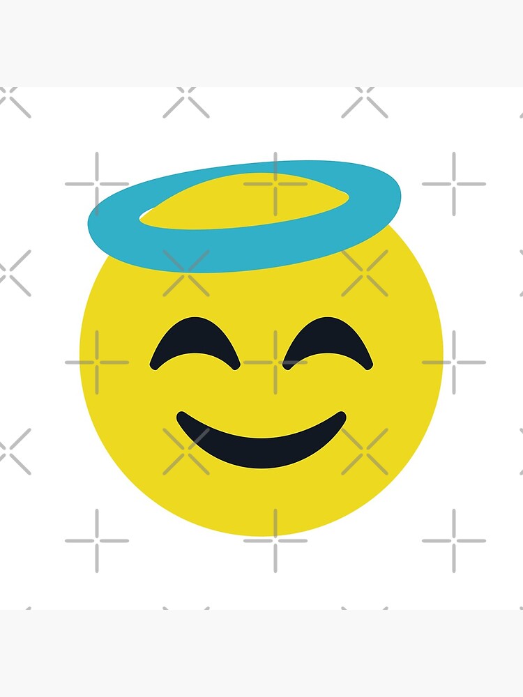 Emoji Pinterest Engel Sticker: Engel Emoji | Redbubble