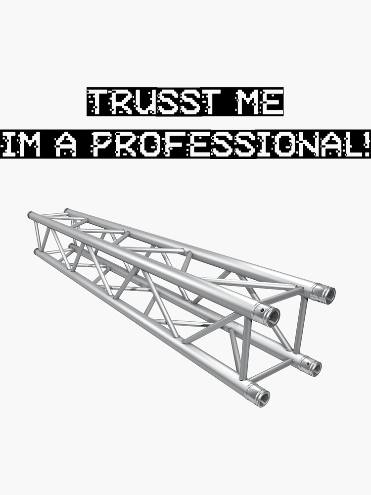 "Truss" Sticker for Sale by WickedAV | Redbubble