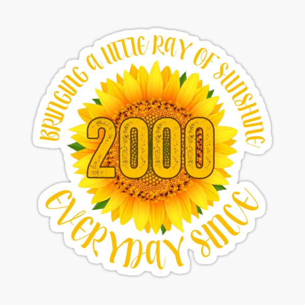 20th Birthday Stickers | Redbubble