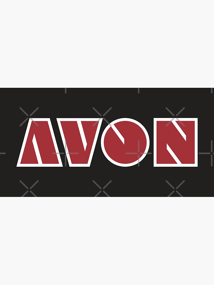 "Avon" Sticker for Sale by ChrisOrton | Redbubble